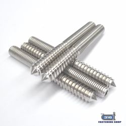 Double Threaded Lag Screws | 316 Fastening Shop