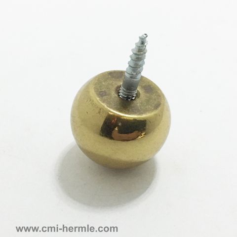 Buy Polished Brass Feet - Large Ball in Australia - CMI Hermle