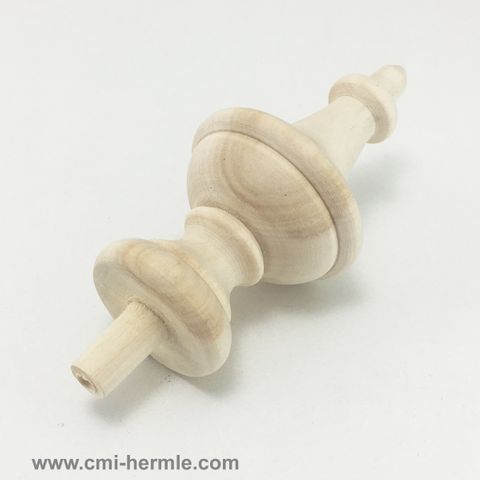 Buy Wood Turned Finial 42 x 83mm in Australia - CMI Hermle