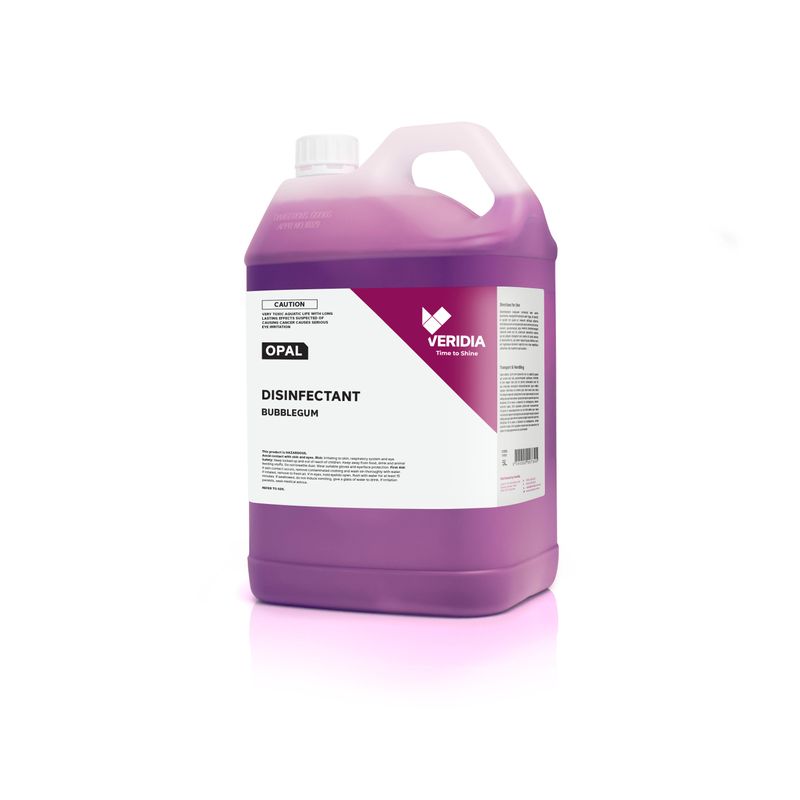 OPAL Disinfectant Bubblegum 5L Commercial Cleaning & Hygiene consumables
