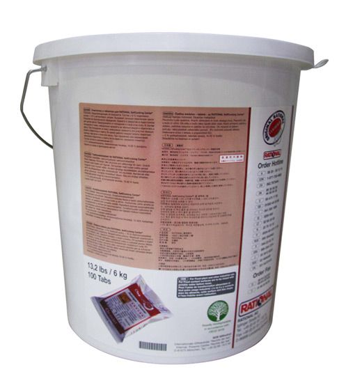 RATIONAL Oven Cleaner Tablet (Red Label) (100) Commercial Cleaning ...