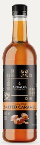 ARKADIA Premium Syrup Salted Caramel 1L Commercial Cleaning & Hygiene ...