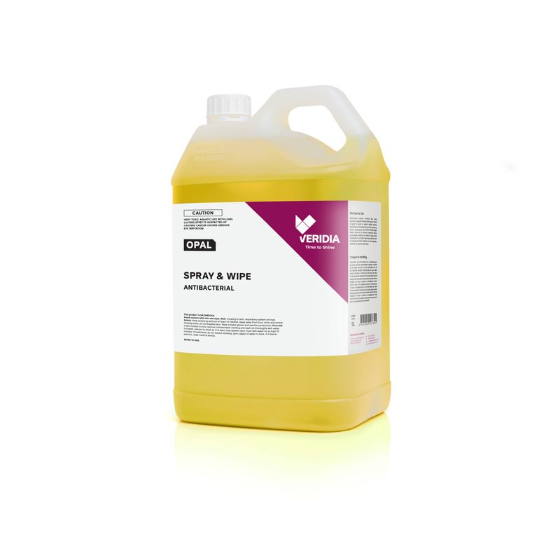 OPAL Spray & Wipe Antibacterial 5L Commercial Cleaning & Hygiene ...