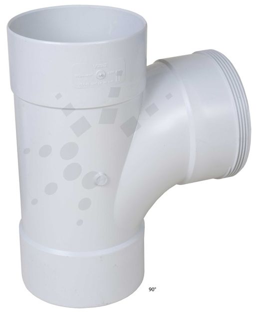 PVC DWV SCJ Female Junction 90° x 150 mm ,Materials - Fittings and ...