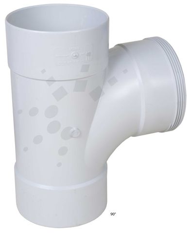 PVC DWV SCJ Female Junction 90° x 150 mm ,Materials - Fittings and ...