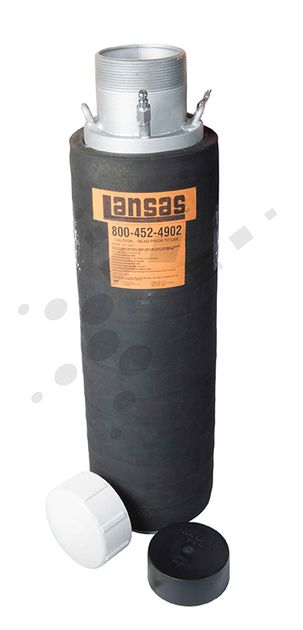 Lansas Multi Size Flow-Thru Test Plug 100-200 x 50 mm LANSAS,Sewer ...