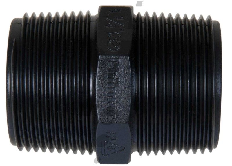 Threaded Poly Nipple 15 mm ,Materials - Fittings and Components ...