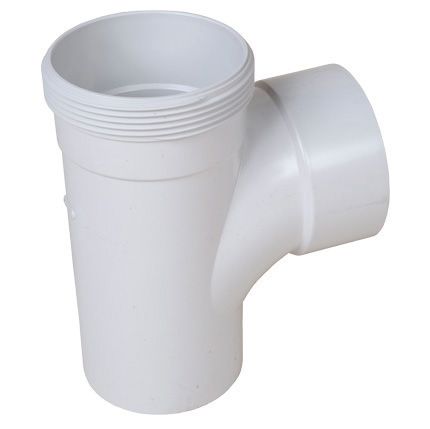 PVC DWV Male x Female Junction 90° x 100 mm ,Materials - Fittings and ...