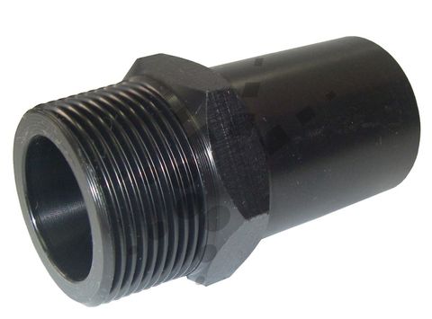 Long Spigot Poly Male Adaptor 20 mm x ½" ,Materials - Fittings and ...