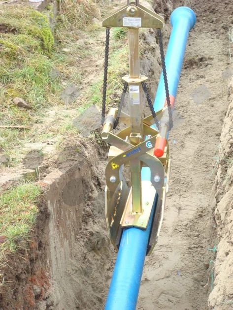 Probst Round Pipe Grab Suits Pipe Sizes 600-1500 mm OD ,Water and Gas ...