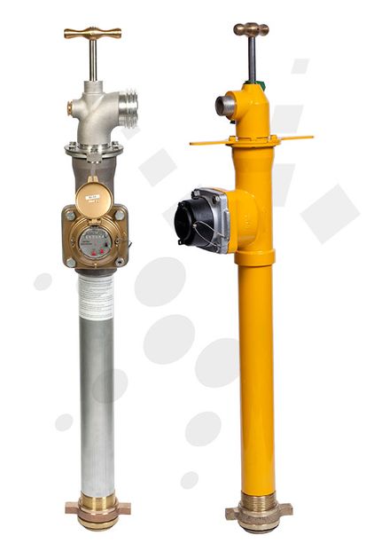 Standard Alloy Metered Standpipe NSW FB 65 x 1100 mm ,Water and Gas ...
