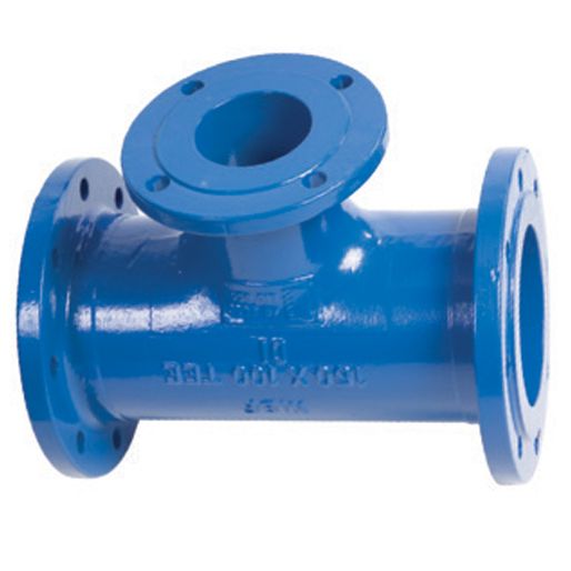 Flange Scour Tee 100 x 80 mm ,Materials - Abrasives,Cast Iron Fittings ...