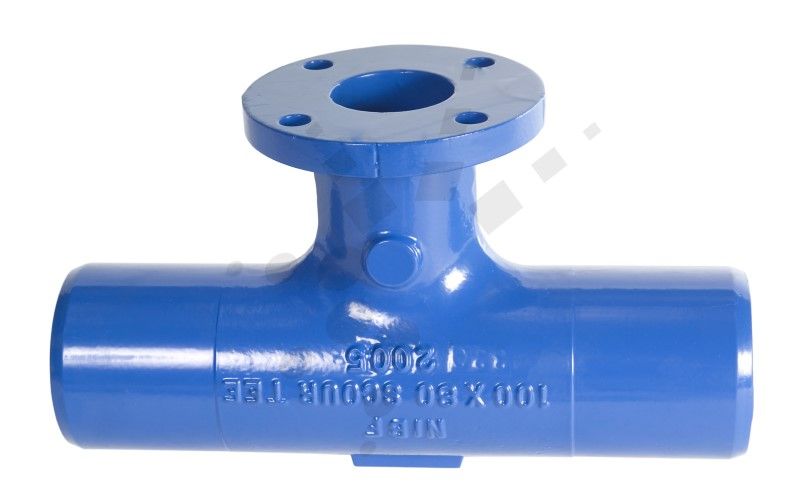 Spigot Scour Tee 100 x 80 mm ,Materials - Fittings and Components,Cast ...