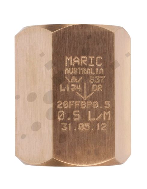 Female BSP Meter Restrictor 20 mm x 0.8 L ,Materials - Meters,Water ...