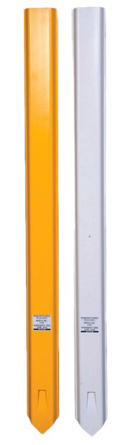 Marker Post Park Style White ,Materials - Site Supplies,Marking Posts ...