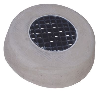Finishing Collar and Grate in Concrete 100 mm ,Materials - Fittings and ...