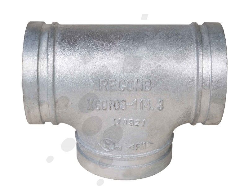 Roll Groove Tee 32 mm ,Materials - Fittings and Components,Galvanised ...
