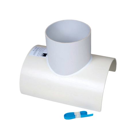 PVC DWV 90° Clamp On Boss Junction 150 x 150 mm ,Materials - Fittings ...