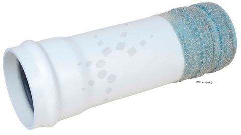 PVC DWV Sanded Socket Manhole Connector 100 mm ,Materials - Fittings ...