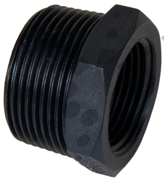 Threaded Poly Bush 20 x 15 mm ,Materials - Fittings and Components ...