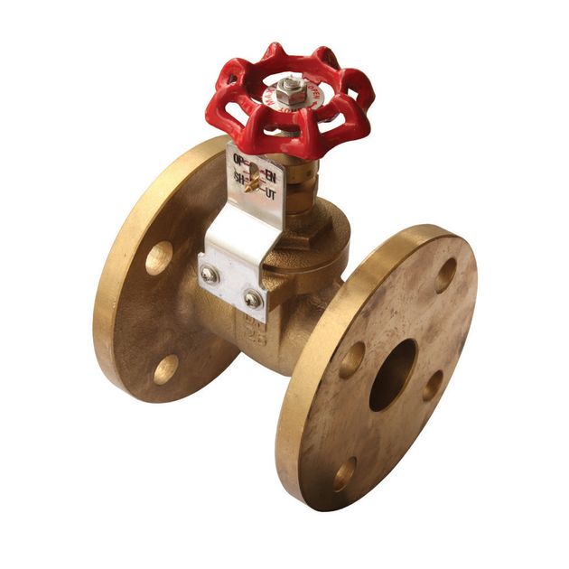 Gate Valve, Flanged 15 mm ,Materials - Valves and Hydrants,Brass Gate ...