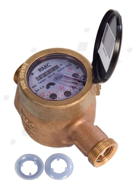 NSW Multijet Dual Check Water Meter 25 mm ,Materials - Meters,Water ...