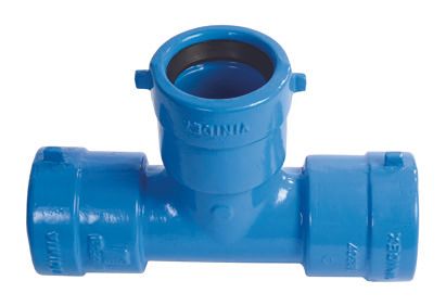 Socket Tee 100 mm ,Materials - Fittings and Components,Cast Iron ...