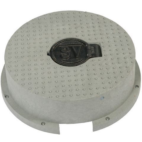 Trafficable Round Grey SV Plastic Valve Surround ,,, - wholesale ...