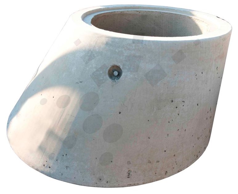 Straight Back Manhole Taper No Steps 1015 D x 600 mm ,Materials ...