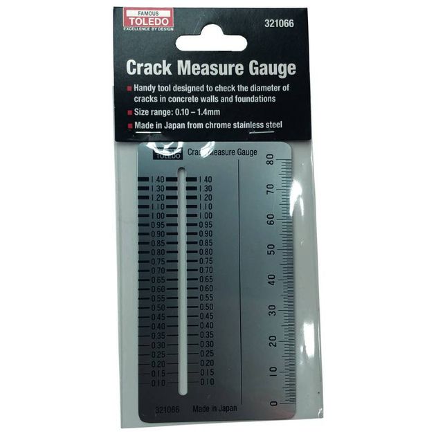 CRACK MEASURE GAUGE - 80MM ,Materials - Hardware,Chemicals & Powders ...