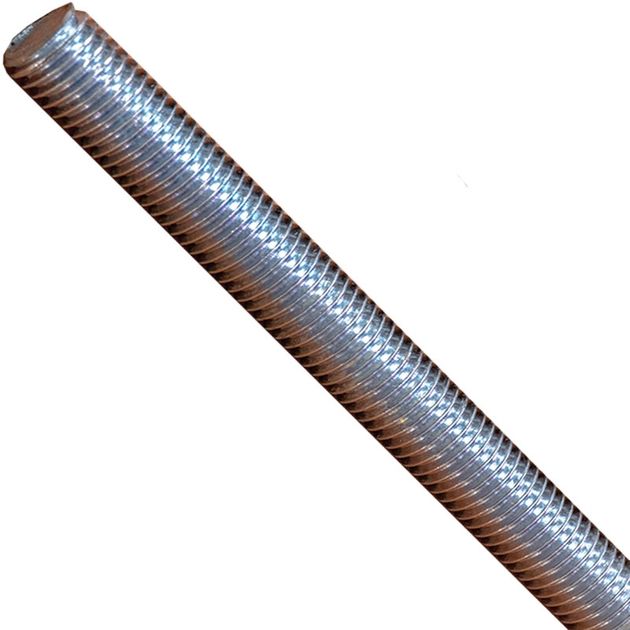 Allthread Rod M12 x 1m G4.6 Zinc ,Materials - Hardware,Fasteners And ...