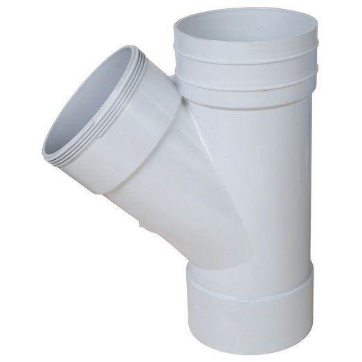 PVC DWV Female Junction 45° x 50 mm ,Materials - Fittings and ...