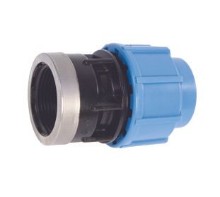 Poly Metric Female End Connector 20 mm x ¾" ,Materials - Fittings and ...