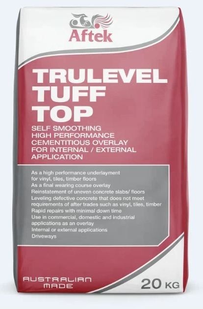 AFTEK TRULEVEL TUFF TOP ,Materials - Hardware,Chemicals & Powders,Floor ...