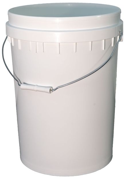 20L Plastic Bucket w/Wire Handle ,Materials - Hardware,Building ...