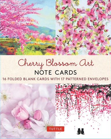 Cherry Blossom Art Note Cards | 9780804855501 | Can Do Books