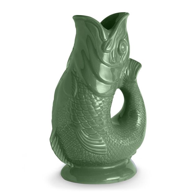 Shop JUG FISH GURGLE GREEN 1.2LTR WADE - Chef’s Hat
