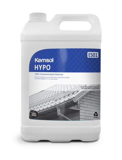 Buy Kemsol Hypo Chlorinated Bleach Cleaner 5 Ltr Online in New Zealand ...