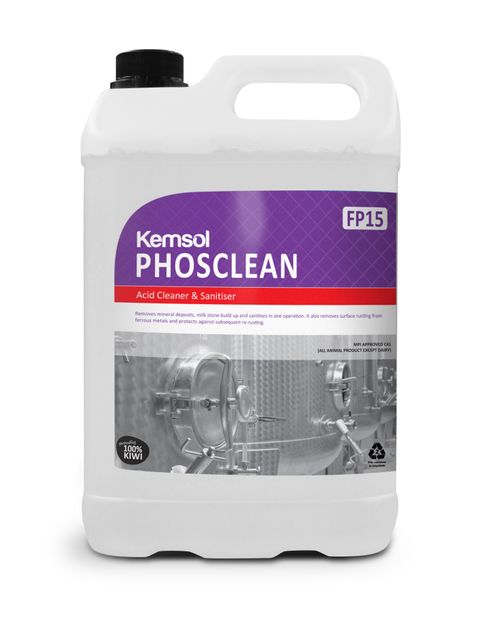 Buy FK-PHOSCL05 Kemsol Phosclean High Foaming Acid Cleaner 5 Ltr Online ...