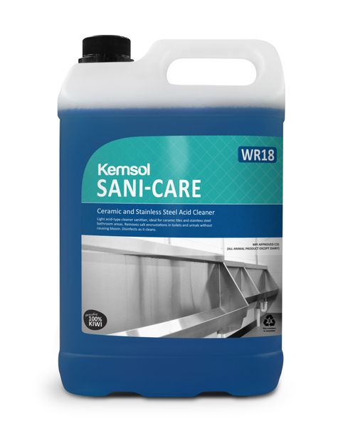 Buy FK-SANICA05 Kemsol Sani Care S/Steel and Tile Acid Cleaner 5 Ltr ...
