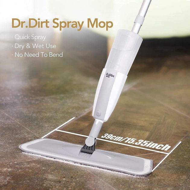 Buy Filta Dr Dirt Domestic Spray Mop - Grey Online in New Zealand | Bay ...