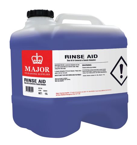 Dominant Major Rinse Aid Essential products, exceptional care