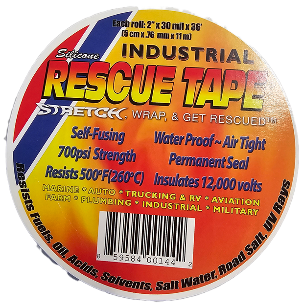 RESCUE TAPE CLEAR INDUSTRIAL