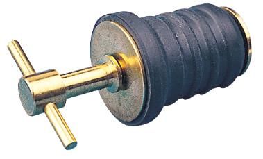 1 inch brass drain plug T handle
