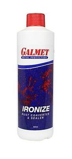 GALMET IRONIZE RUST CONVERTER & SEALER - WHITE 4LTR
