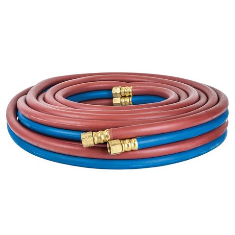 Twin Gas Hose Assembly Oxy/Acetylene 5m x 5mm | Shop Now | Alphaweld