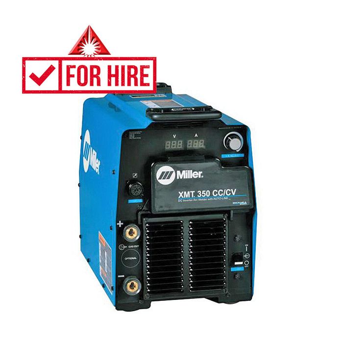 Miller 350 XMT Multi Process Welder for Hire Shop Now Alphaweld