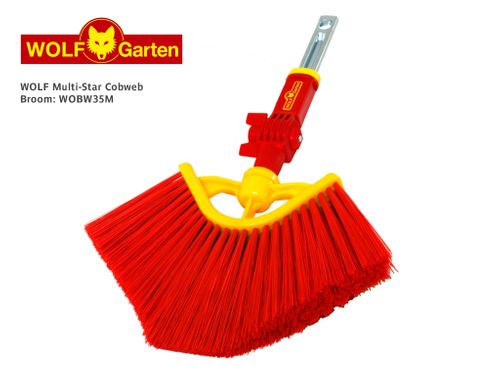 WOLF Garten BW 25M Cobweb Broom Arborgreen