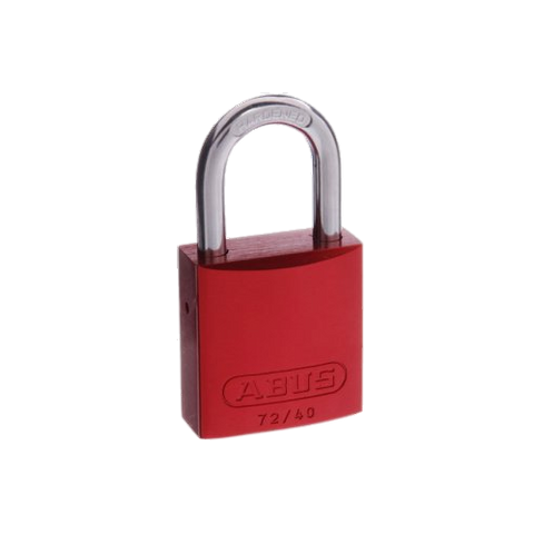 ABUS PADLOCK 72/40 SERIES - RED KA Athco Locksmiths Supplies Ltd