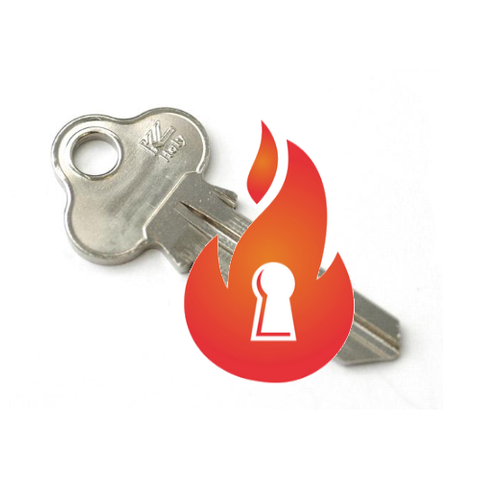 NZ FIRE DEPARTMENT KEY #197 Athco Locksmiths Supplies Ltd